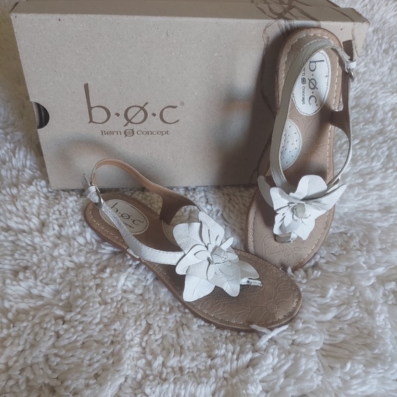 Born Concept | Shoes | Born Concept White Sandal Sz7 | Poshmark